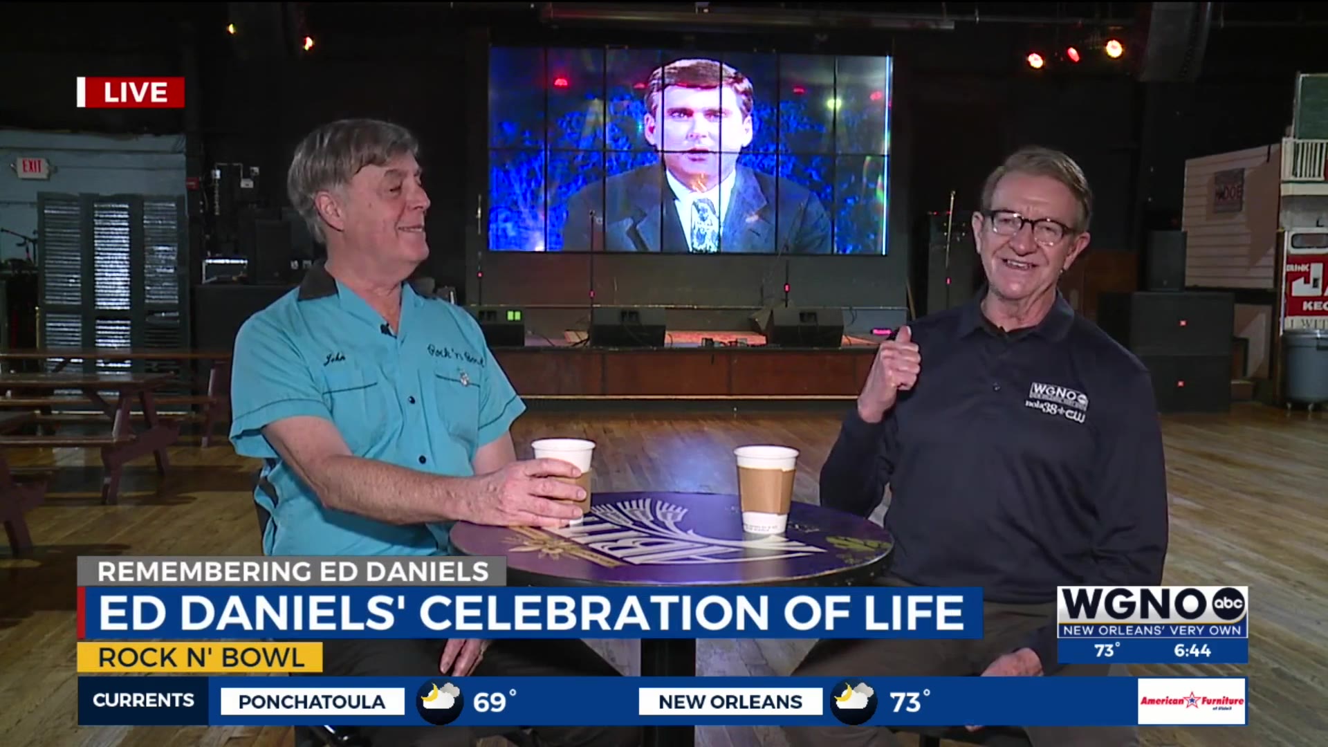Remembering Ed Daniels at Rock ‘n’ Bowl – WGNO