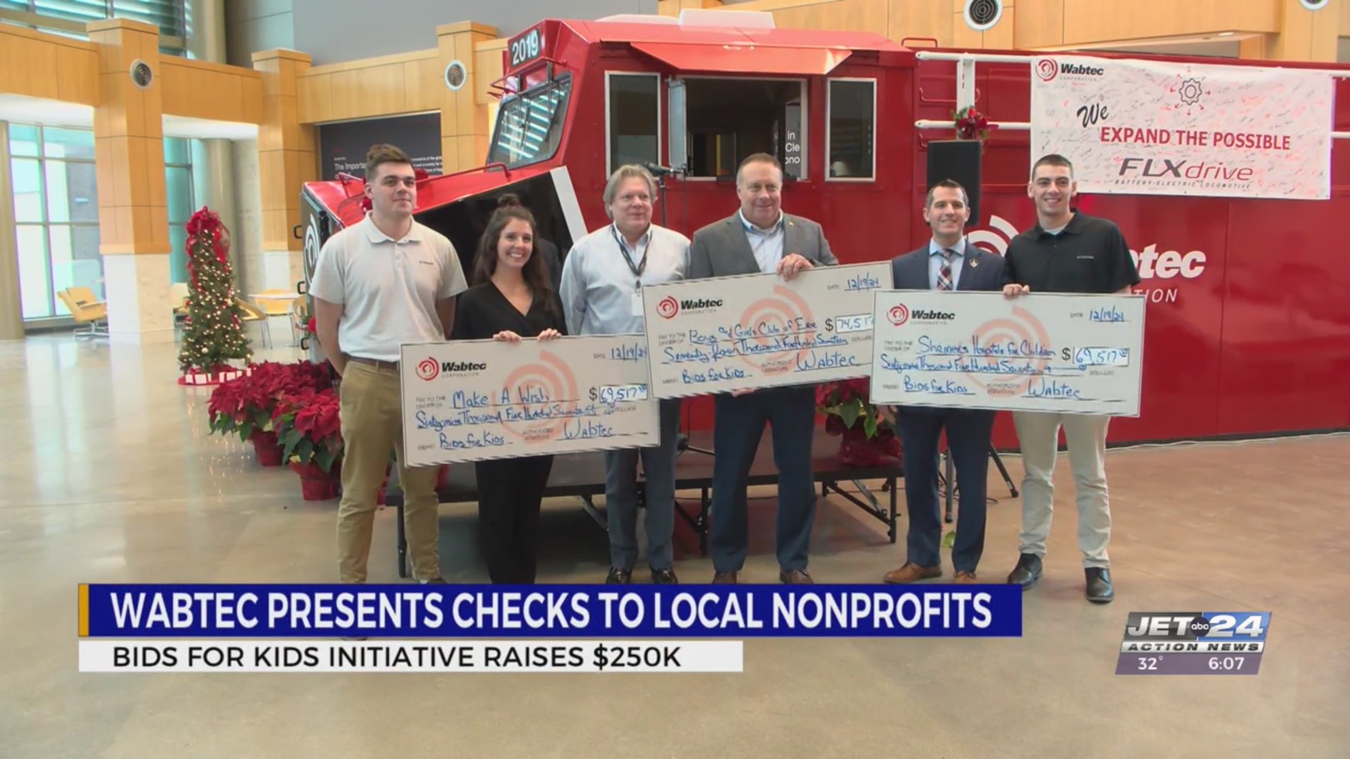 Erie nonprofits receive massive donations from Wabtec’s Bids for Kids ...