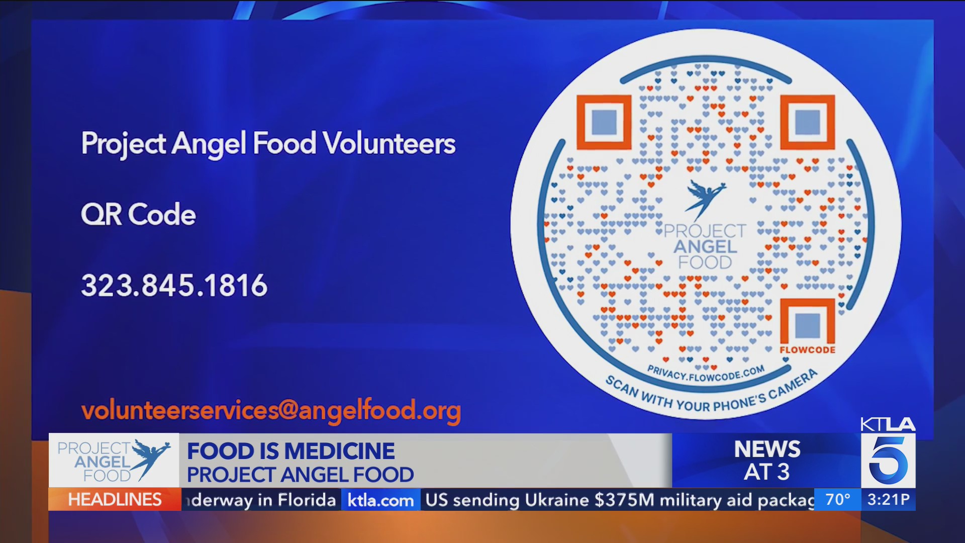 Project Angel Food : Food is Medicine Accreditation and Needed Volunteers – KTLA