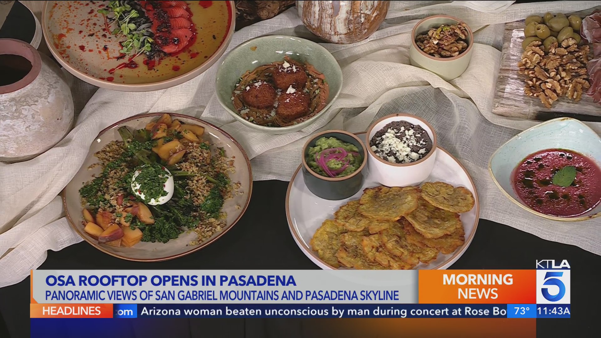 Osa Rooftop opens in Pasadena – KTLA