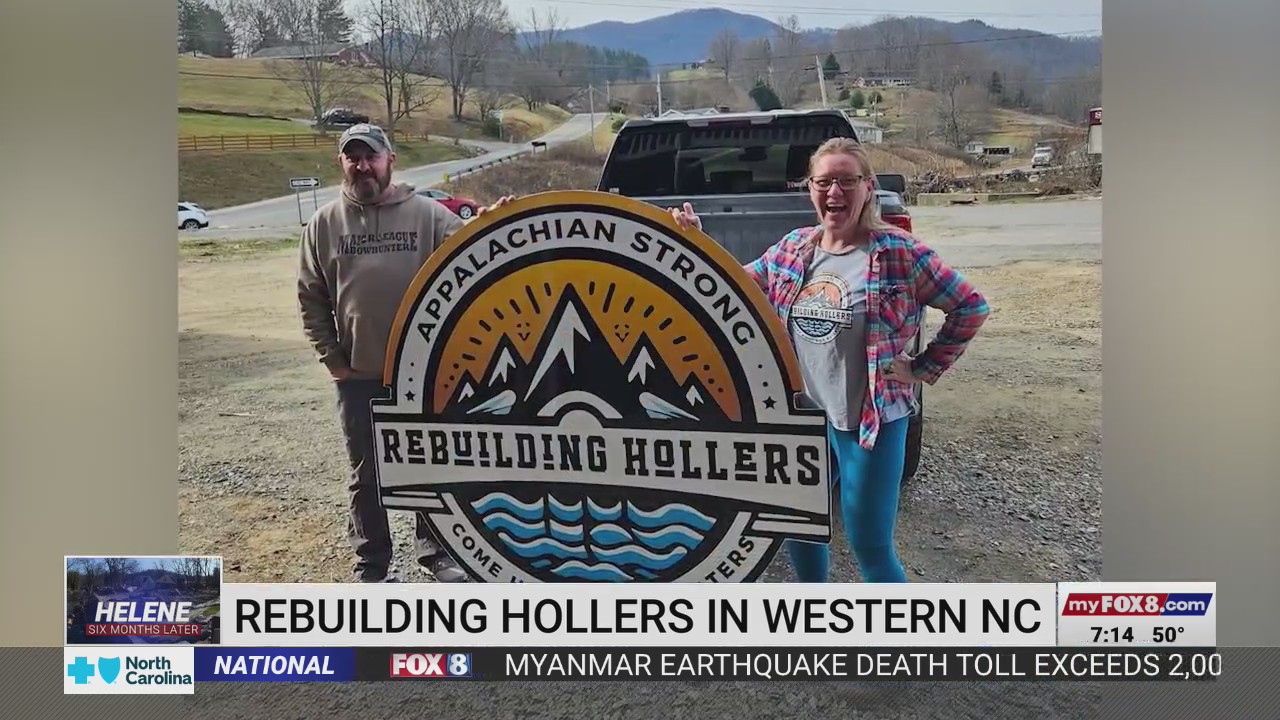 Rebuilding Hollers supports Helene victims in western North Carolina ...