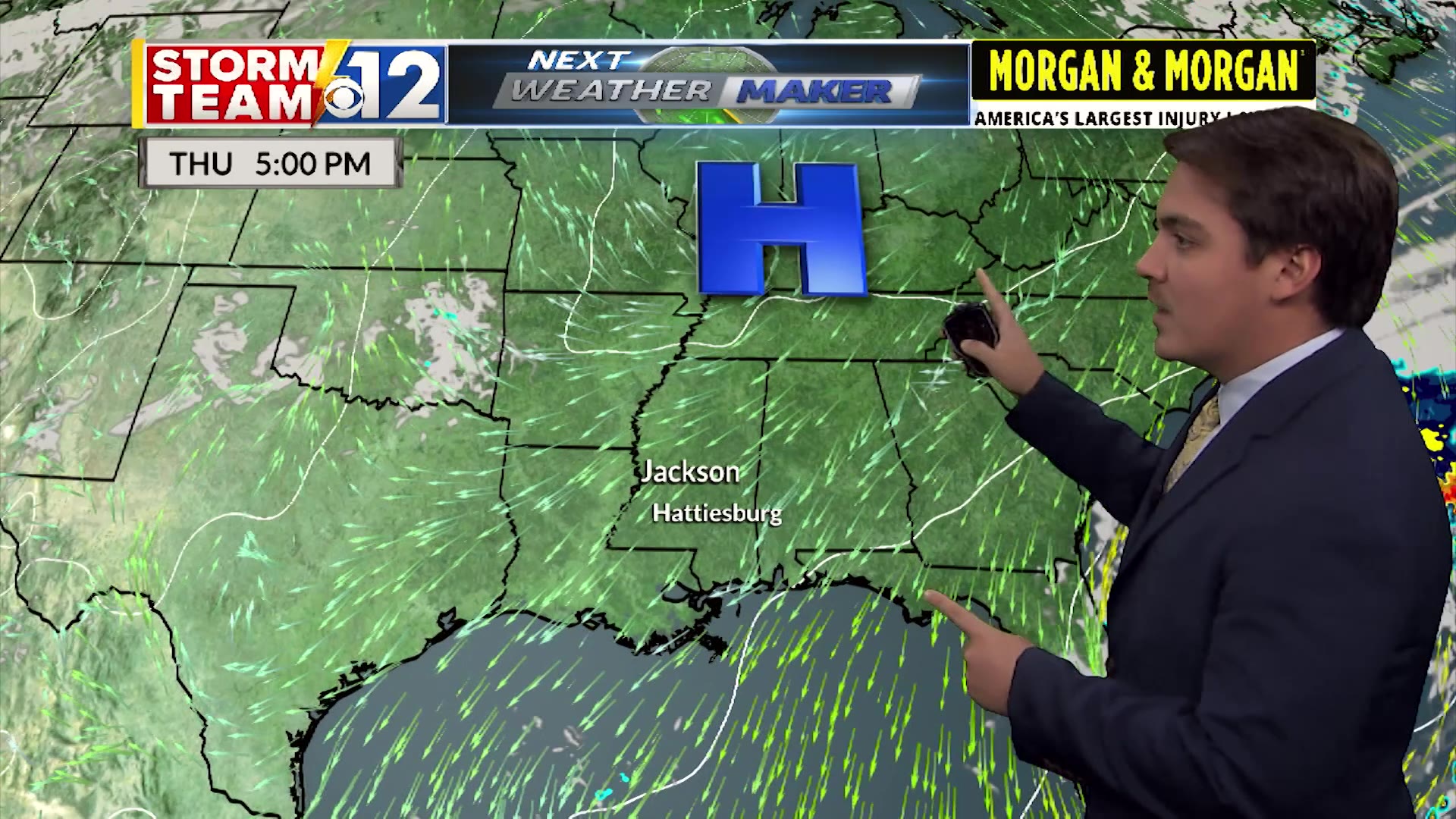 12:00 PM Thursday Weather Update – WJTV