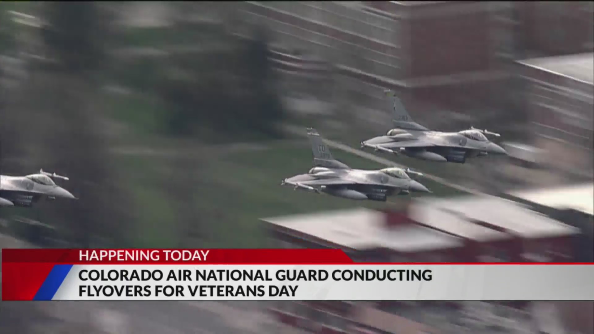 F-16 fighter jets to flyover Denver on Veterans Day – FOX31 Denver