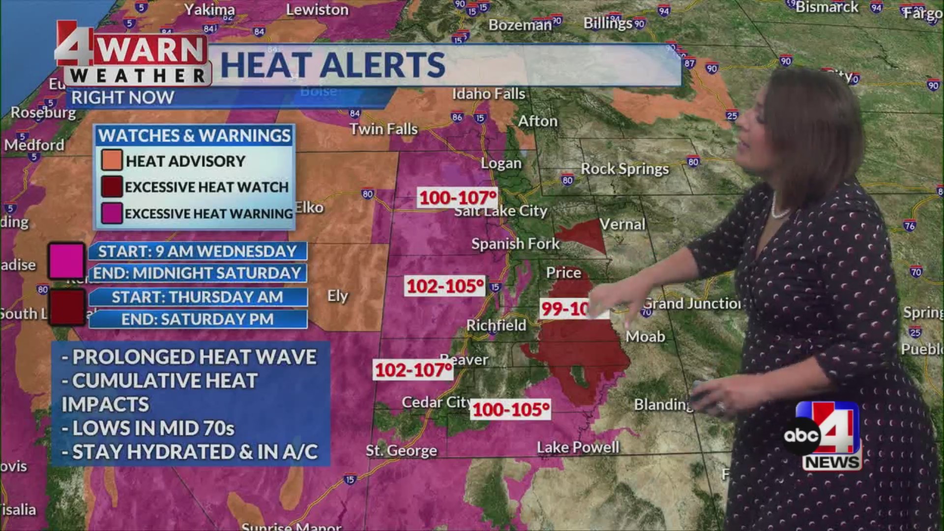 Dangerous heat coming to Utah – ABC4 Utah