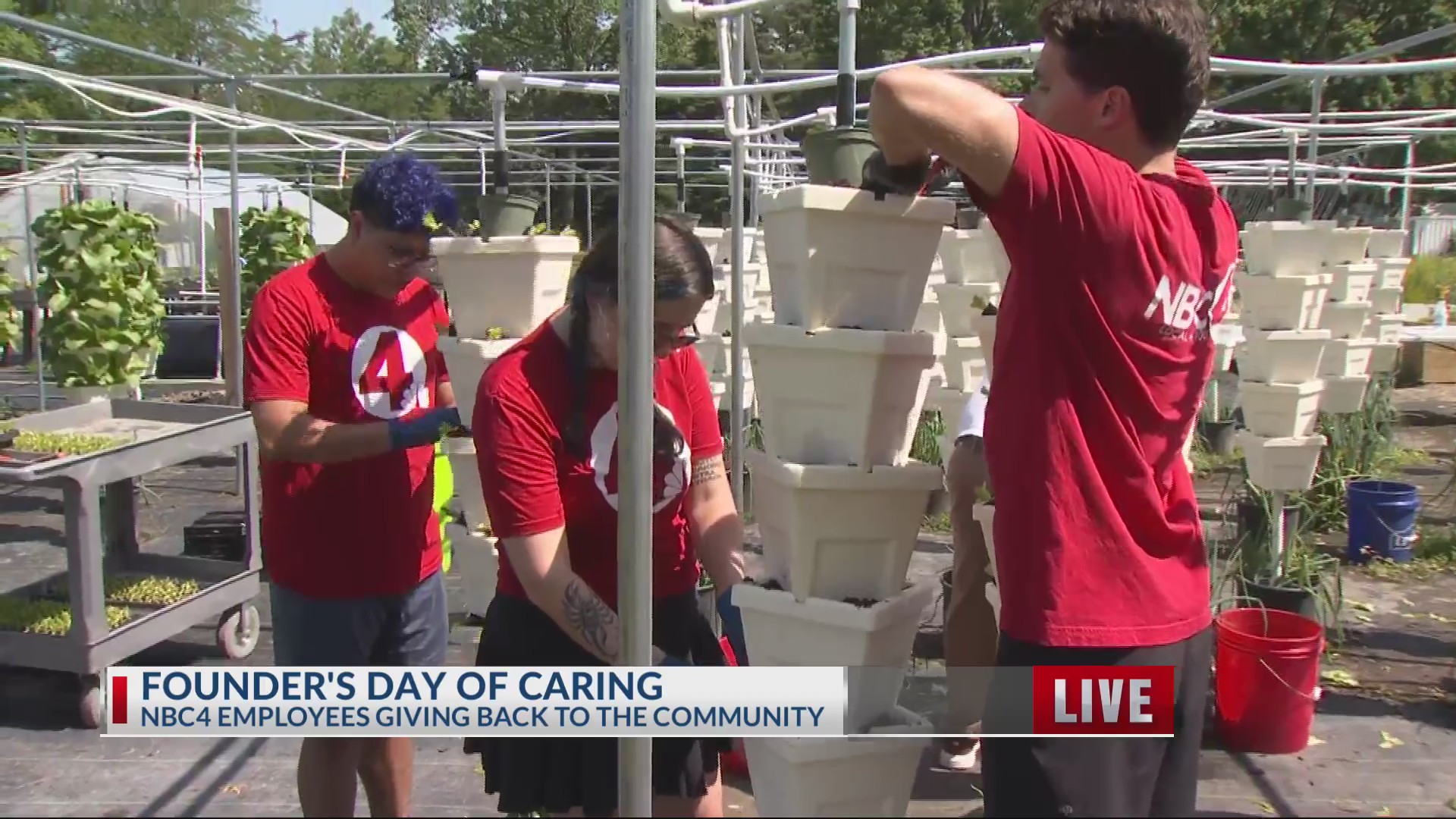 NBC4 gives back to Columbus community on 2025 Founder’s Day of Caring ...