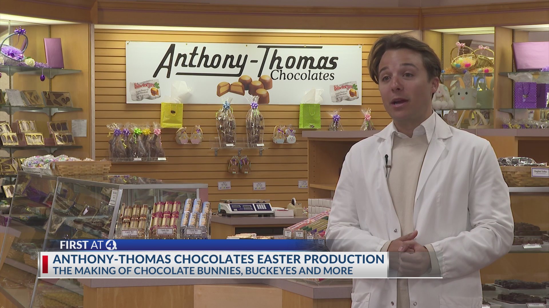 Anthony Thomas ramps up chocolate production for Easter – NBC4 WCMH-TV