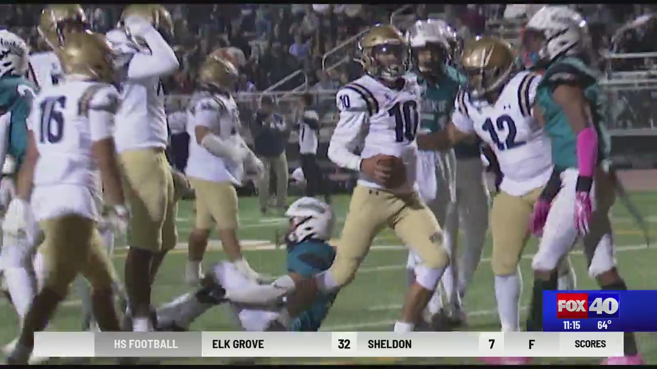 Elk Grove def Sheldon, 32-7 – FOX40 News
