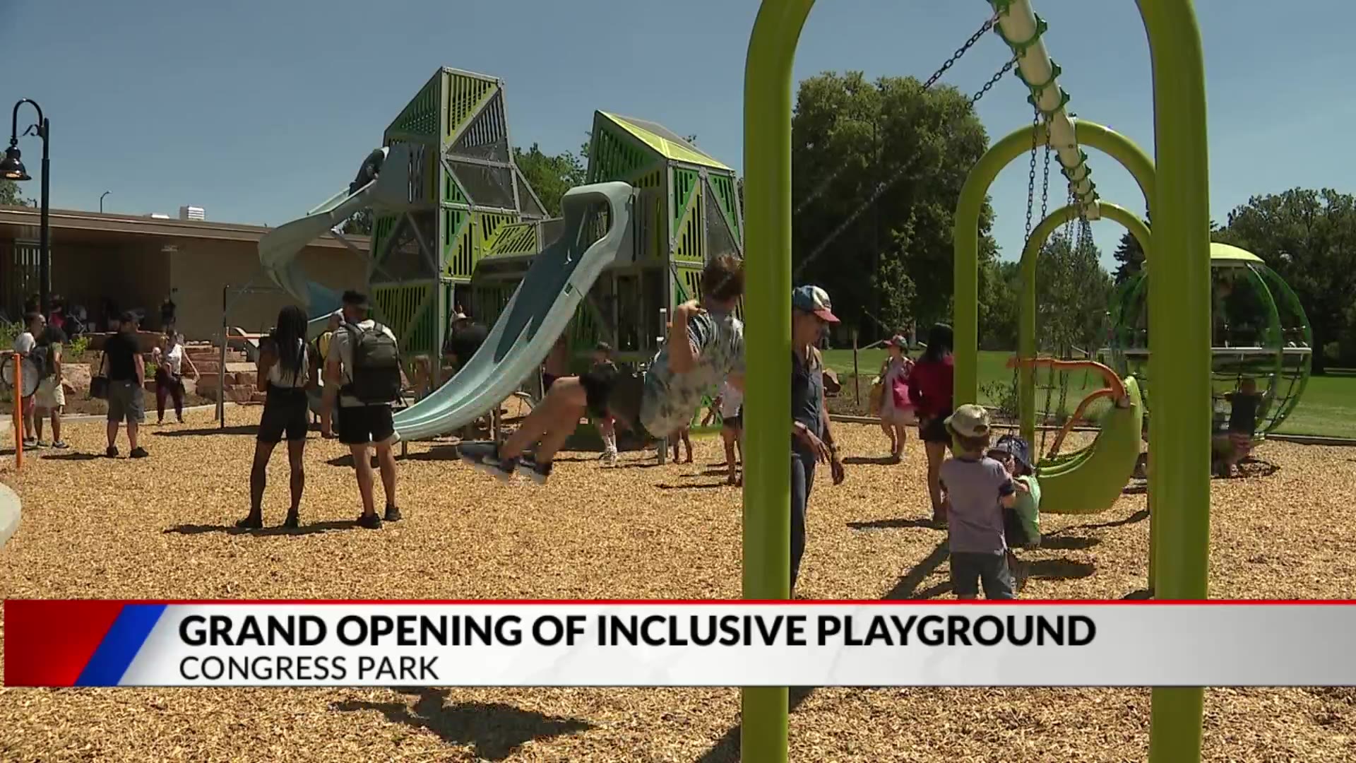Inclusive playground opens in Denver’s Congress Park – FOX31 Denver