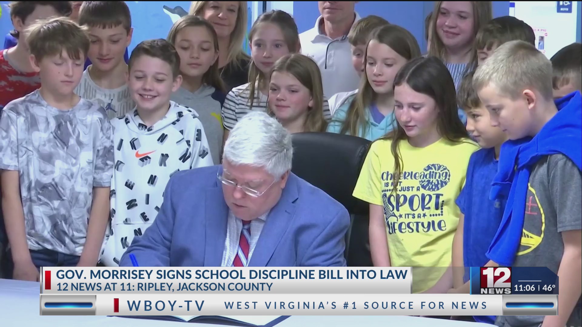Morrisey signs bill allowing teachers to remove students from class ...