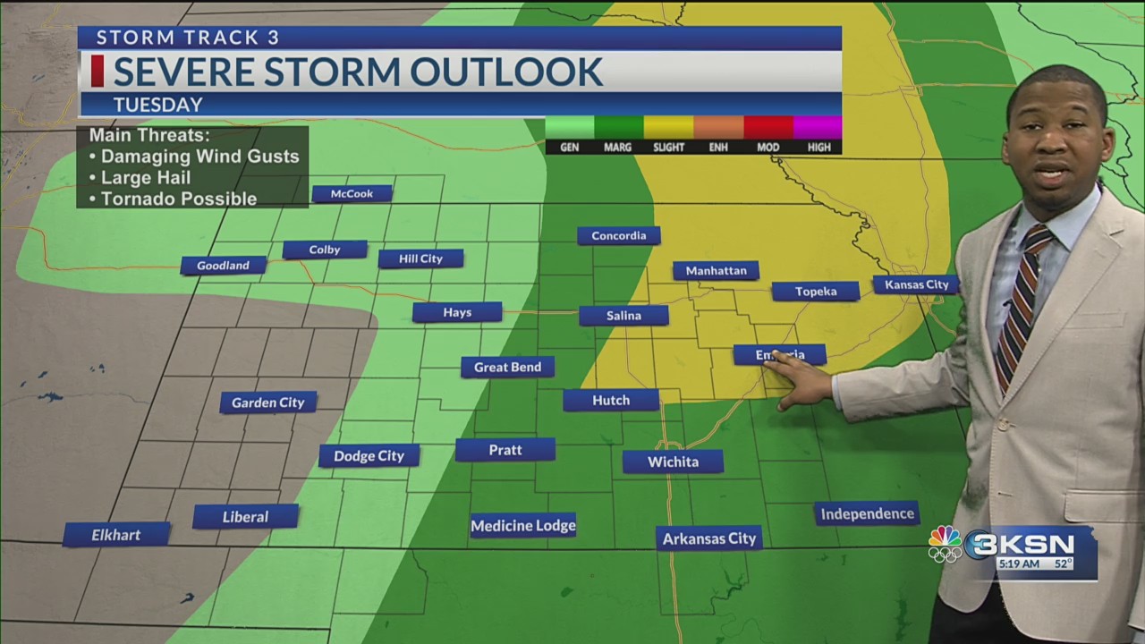 Monday morning forecast – KSN-TV