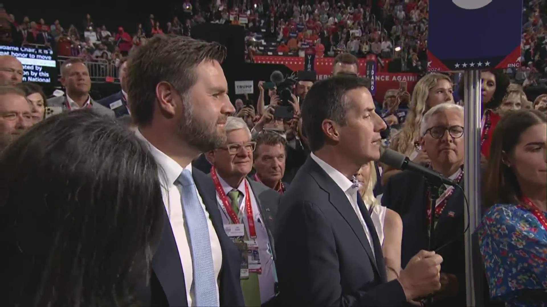 JD Vance officially named the Republican VP nominee at the RNC – Fox 8 ...