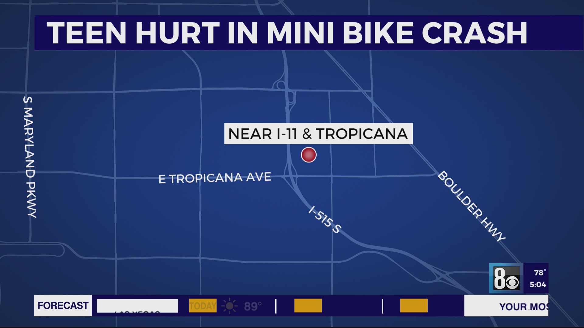 Teen left with life-threatening injuries following mini bike crash in ...