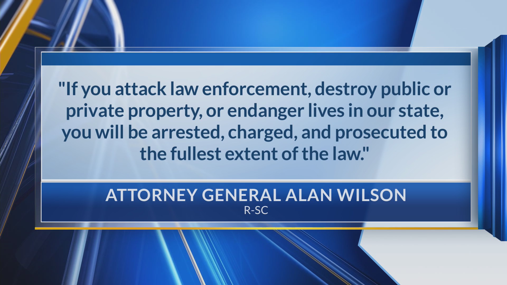 South Carolina AG Alan Wilson issues warning to potential ICE ...