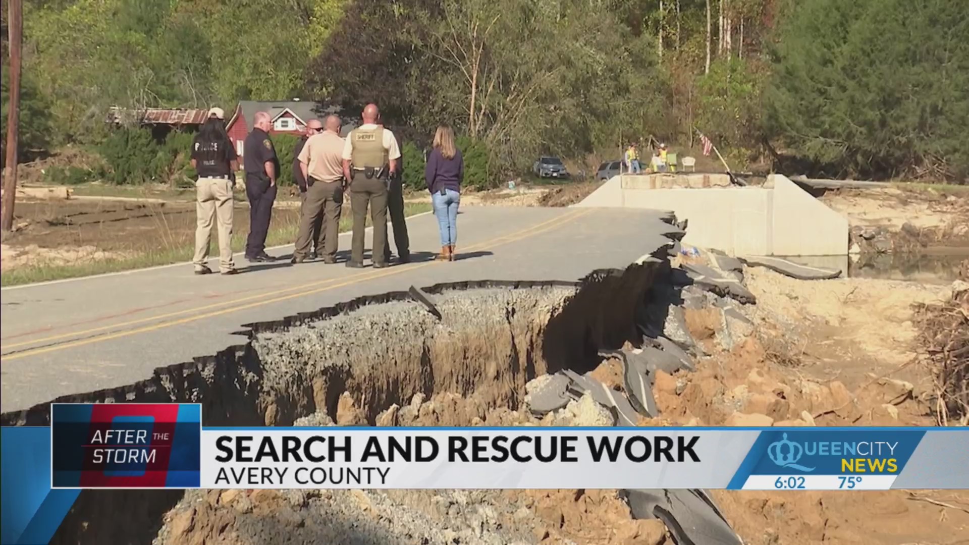 Search and rescue crews in Avery County work to recover casket washed ...