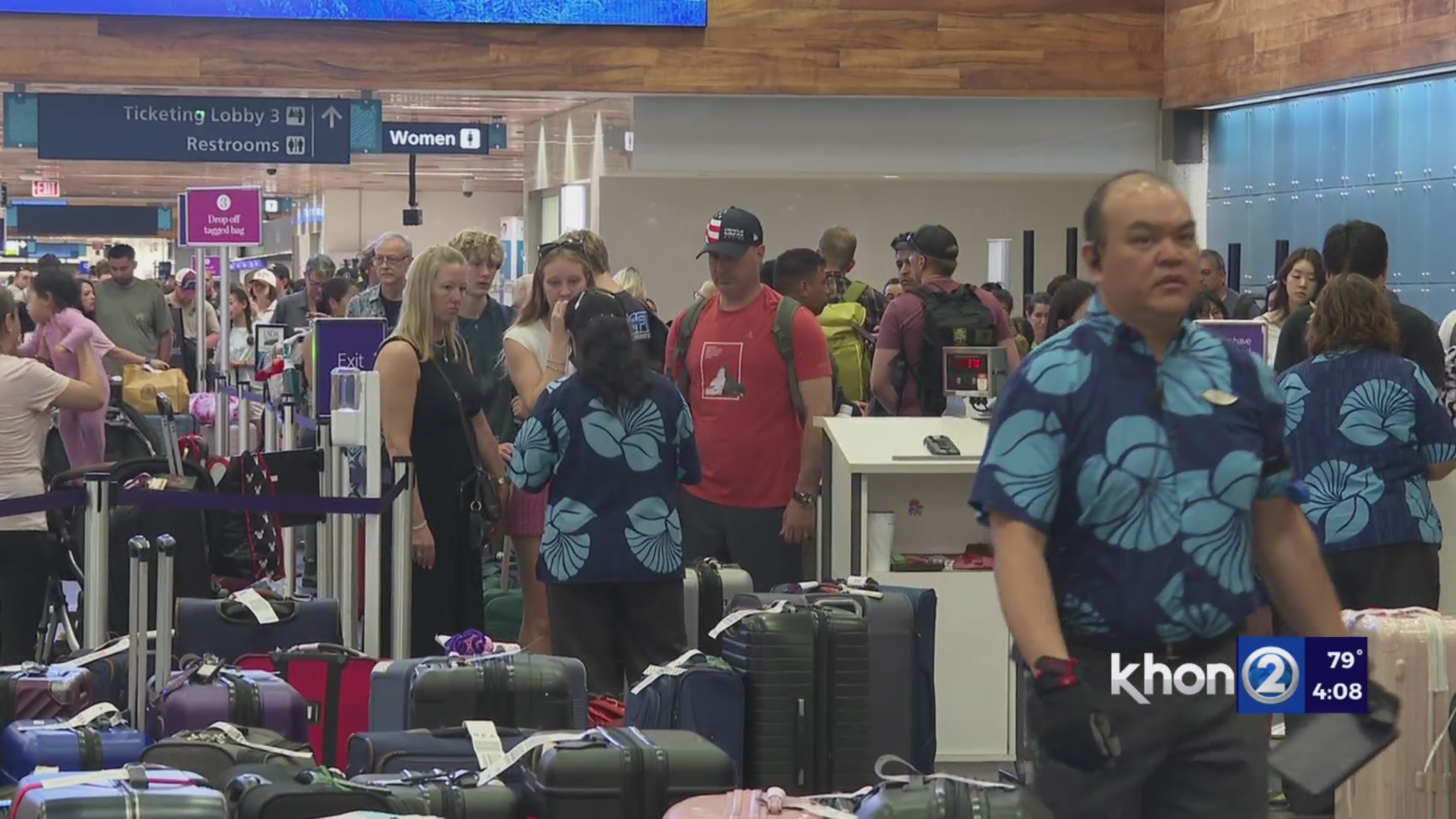Busy spring break travel causing long lines at airports – KHON2