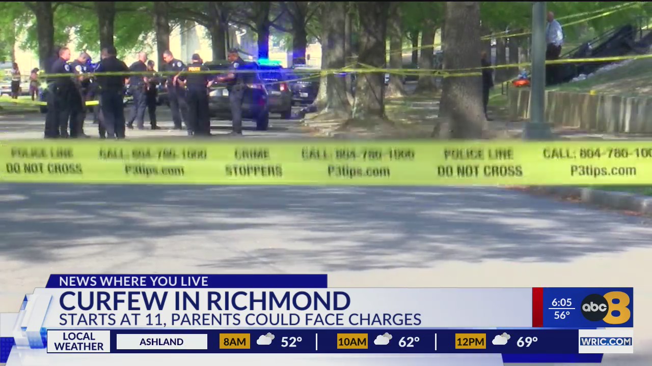 What you need to know about Richmond’s 11 p.m. curfew – WRIC ABC 8News