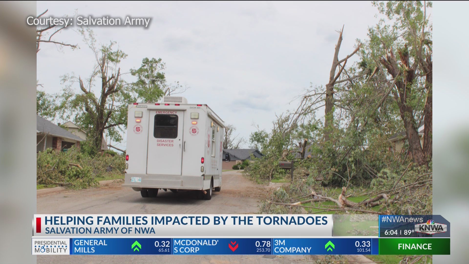 NWA Salvation Army helping families impacted by tornadoes – KNWA FOX24