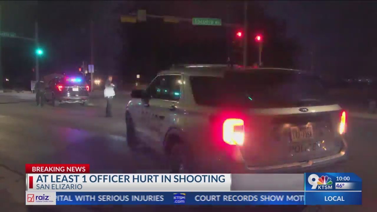 At least 1 officer hurt in shooting in San Elizario – KTSM 9 News