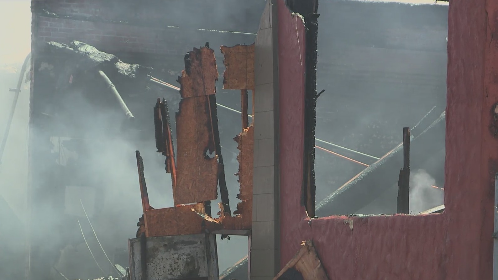 Shin Shin food factory a total loss after grease fire, still smoking ...