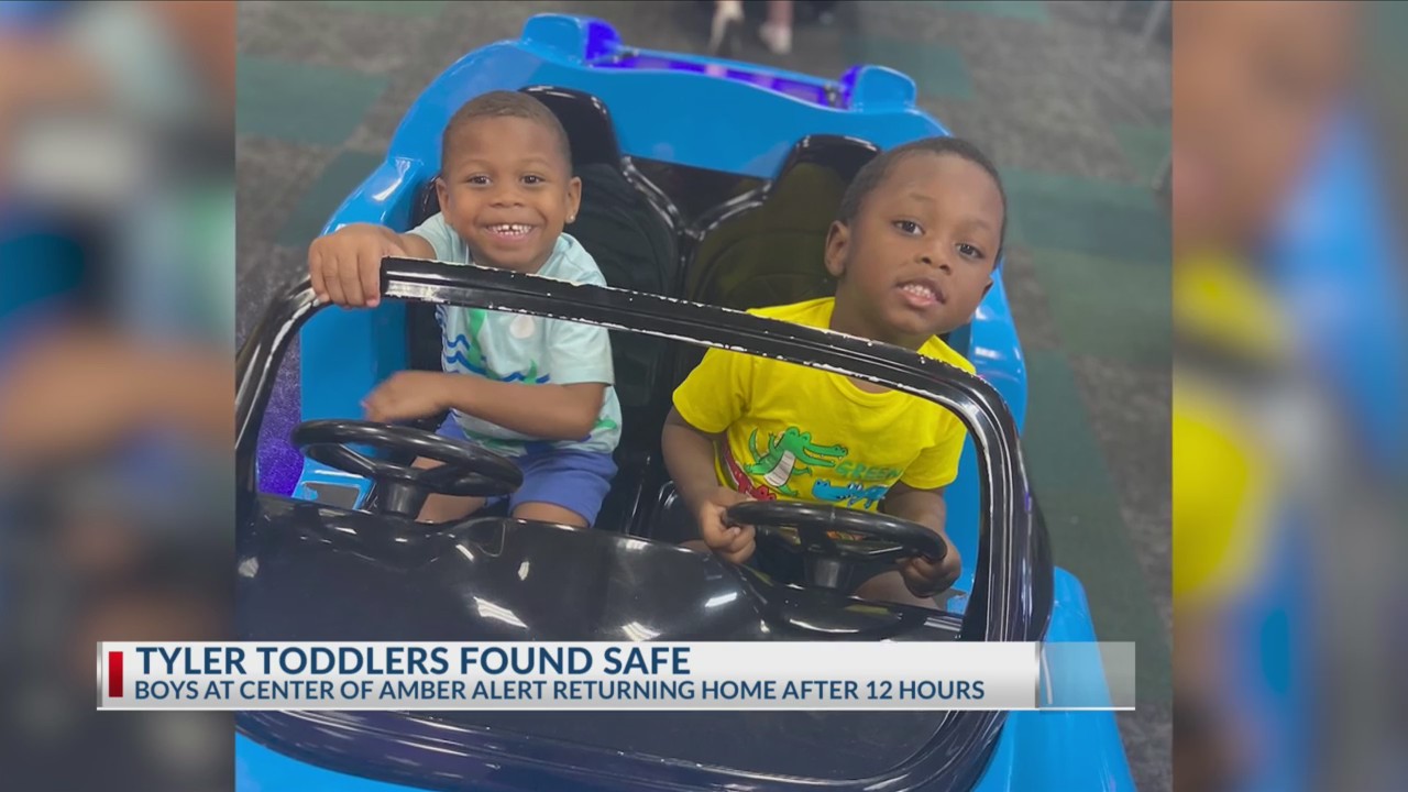 UPDATE: Family says Tyler boys found after AMBER Alert – KXAN Austin