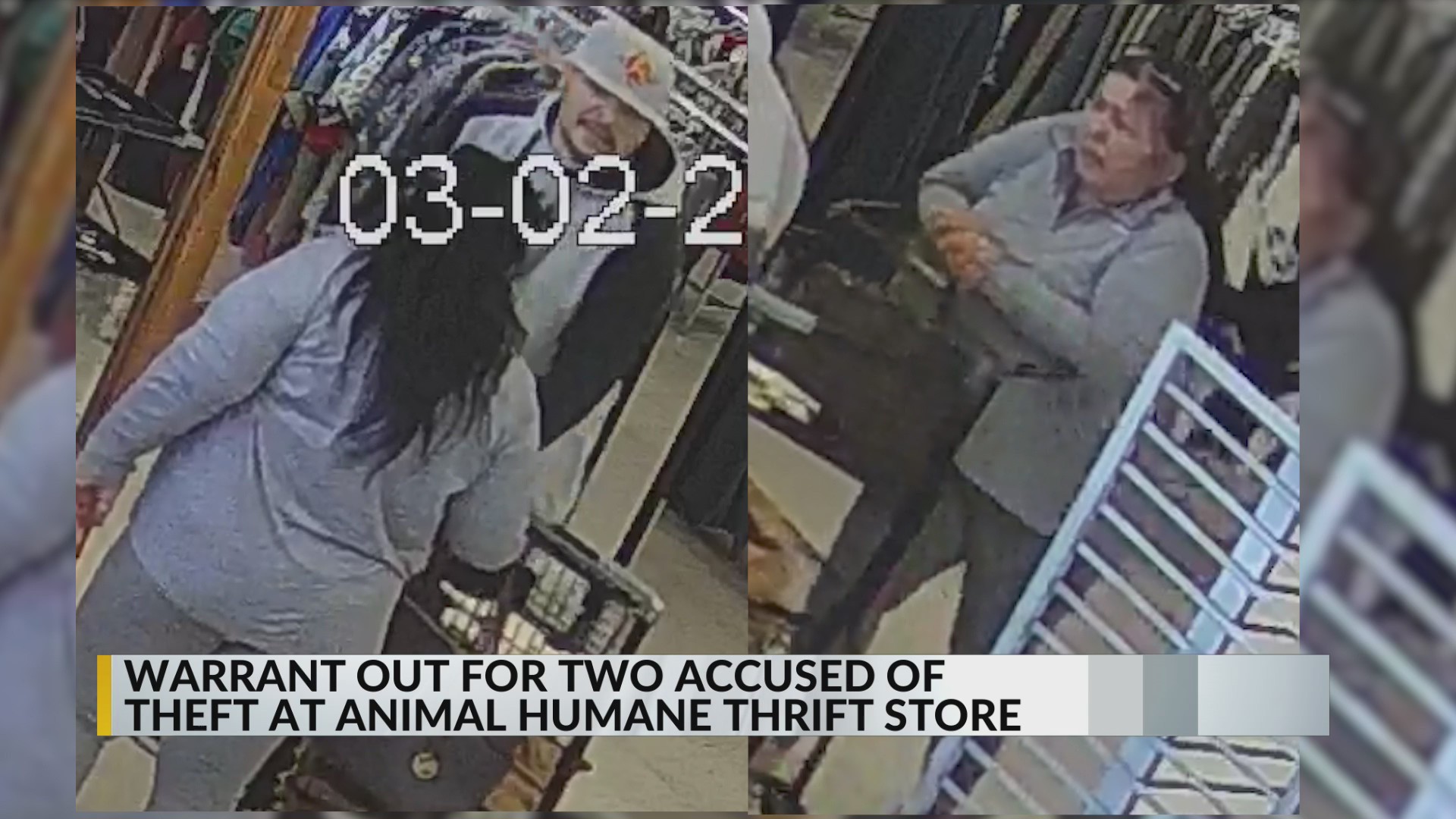 Albuquerque police search of suspects in thrift store shoplifting ...