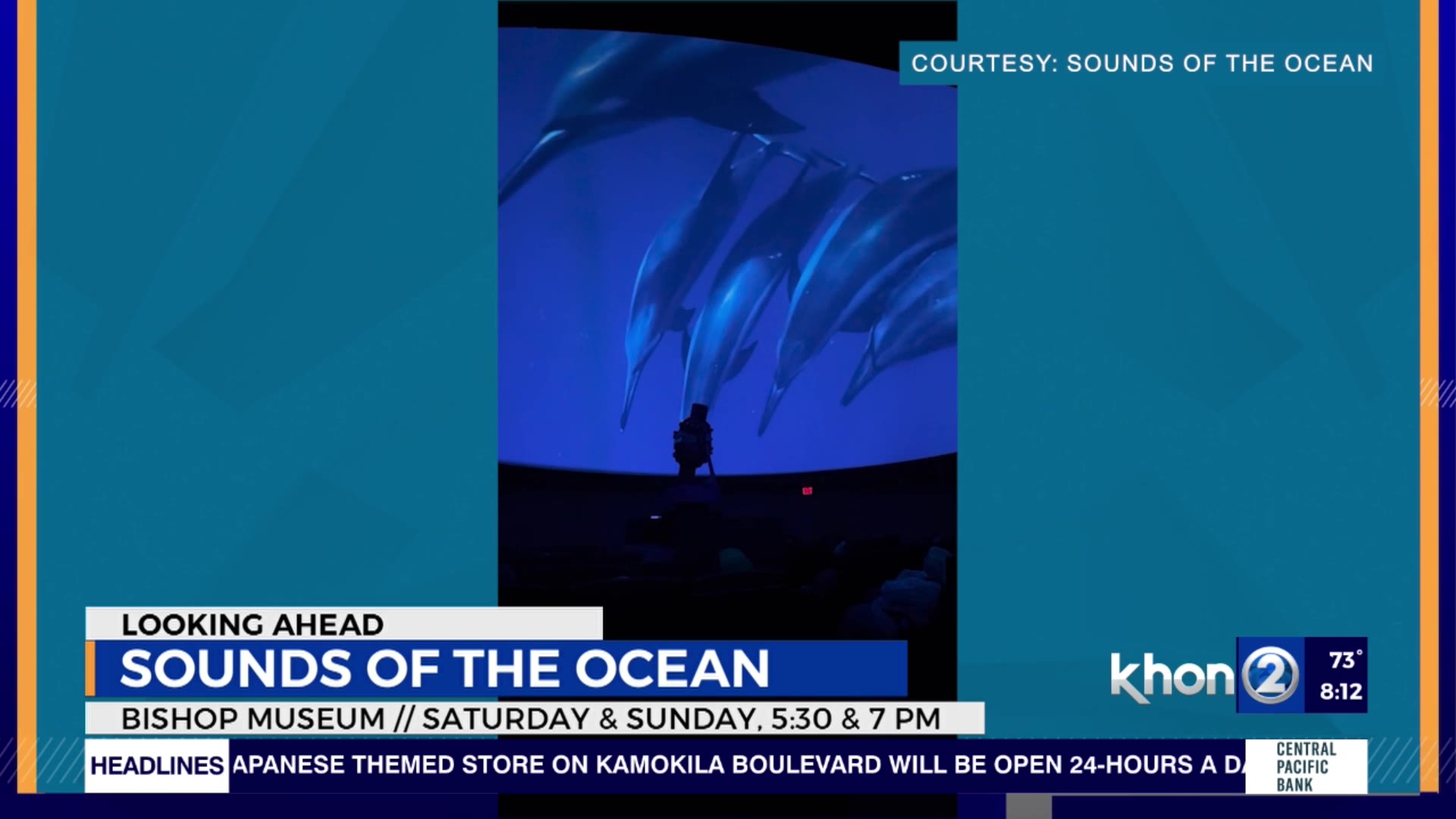 Immersive ocean experience this weekend at Bishop Museum – KHON2