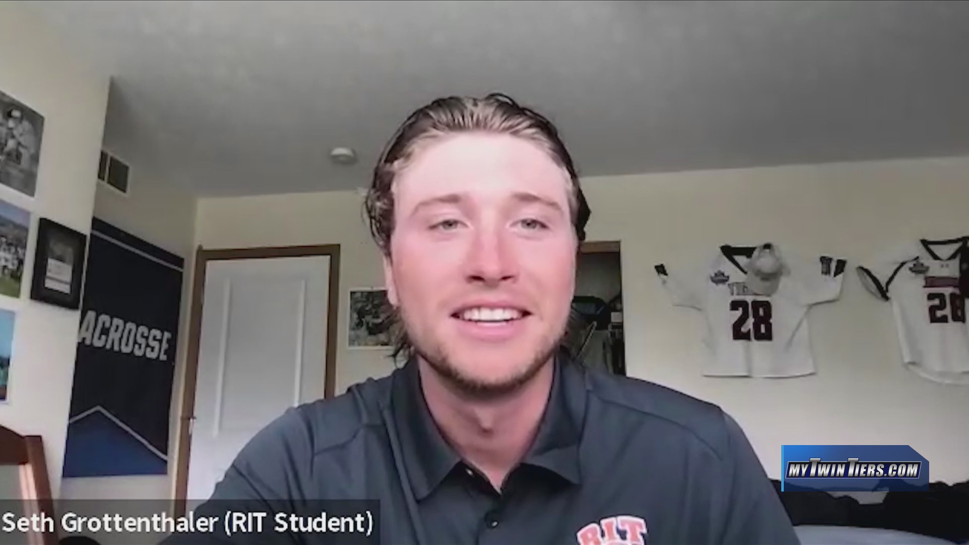 Corning’s Seth Grottenthaler playing new role for RIT lacrosse – WETM ...