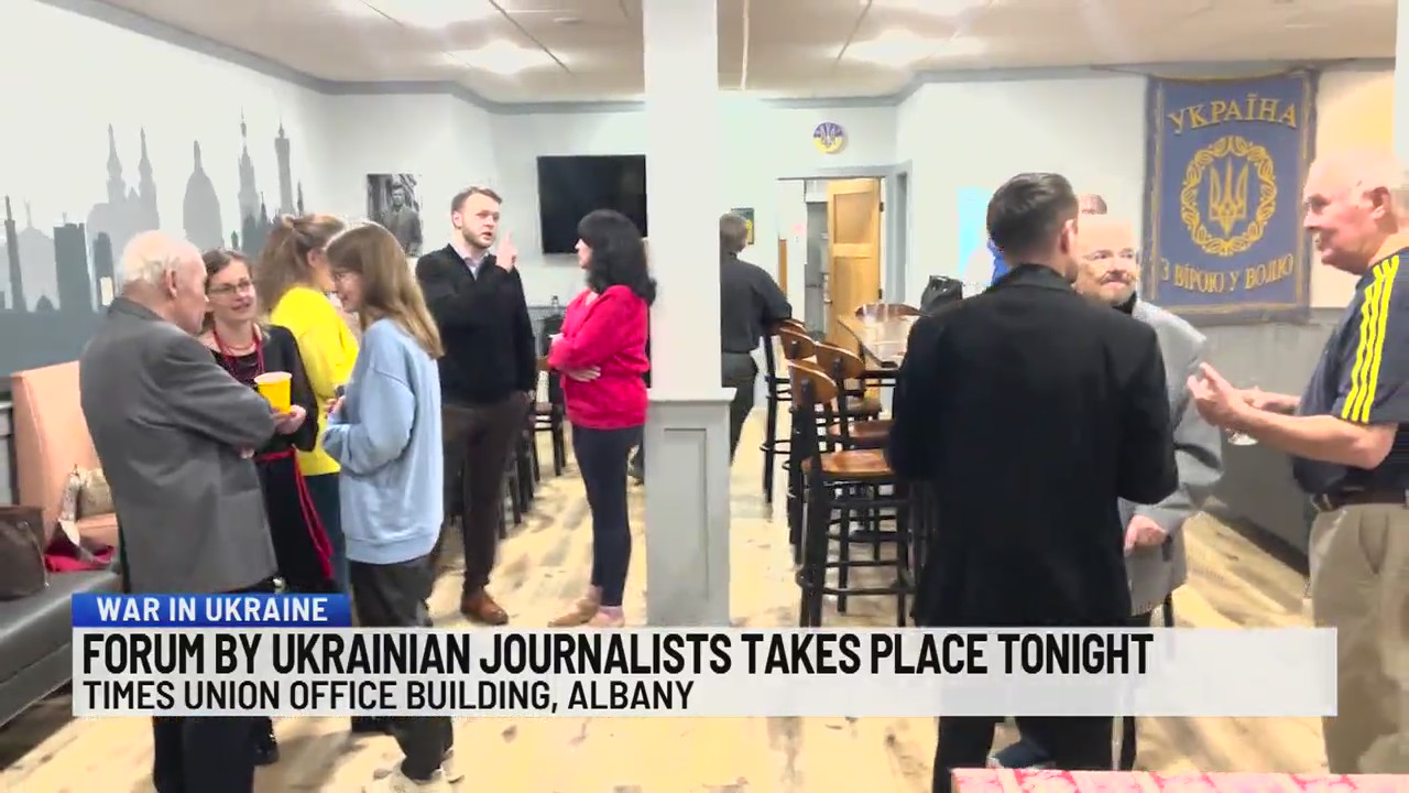 Forum by Ukrainian journalists tonight – NEWS10 ABC