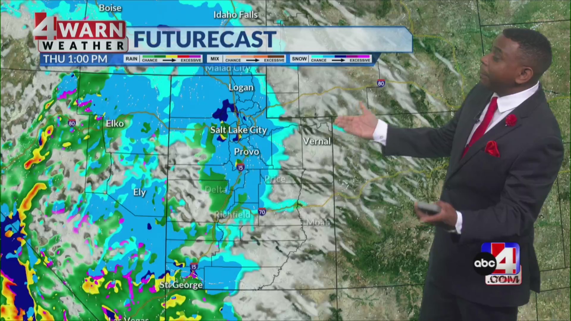 Snow and rain enters Utah Thursday afternoon – ABC4 Utah