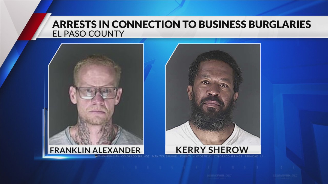 Two arrested in connection to string of burglaries – FOX21 News Colorado