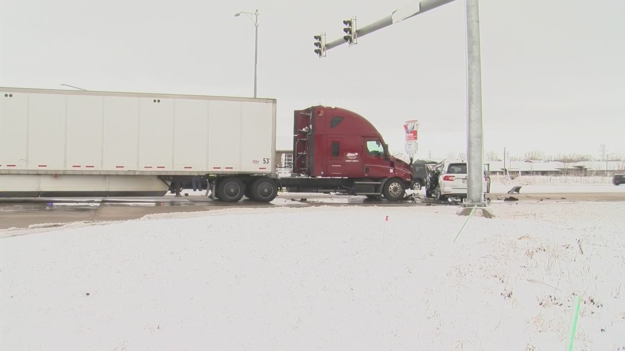 Two dead in Grand Chute following crash between semi-truck and ...