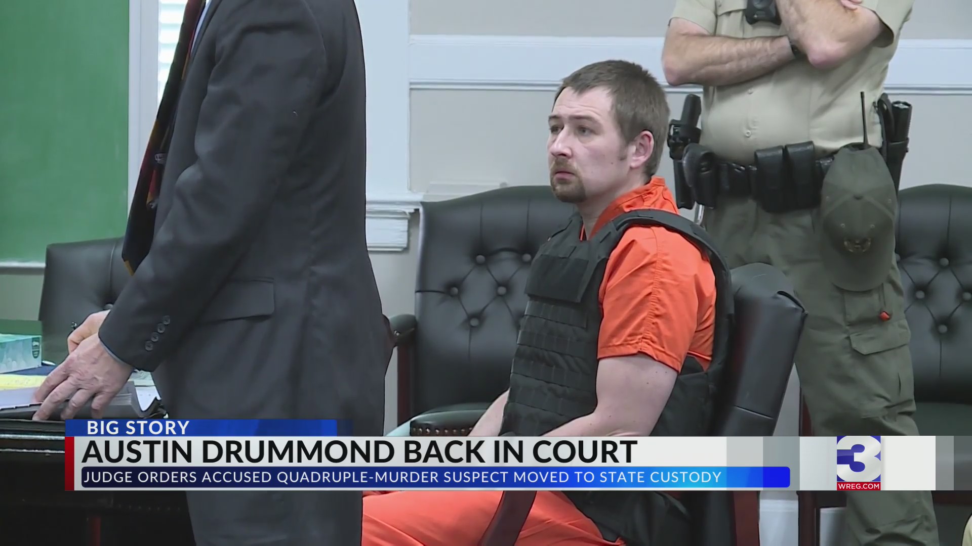 Austin Drummond will be moved to TDOC prison ahead of trial – WREG.com