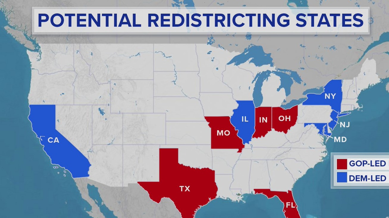 Amid redistricting battle, which party is expected to take control of ...