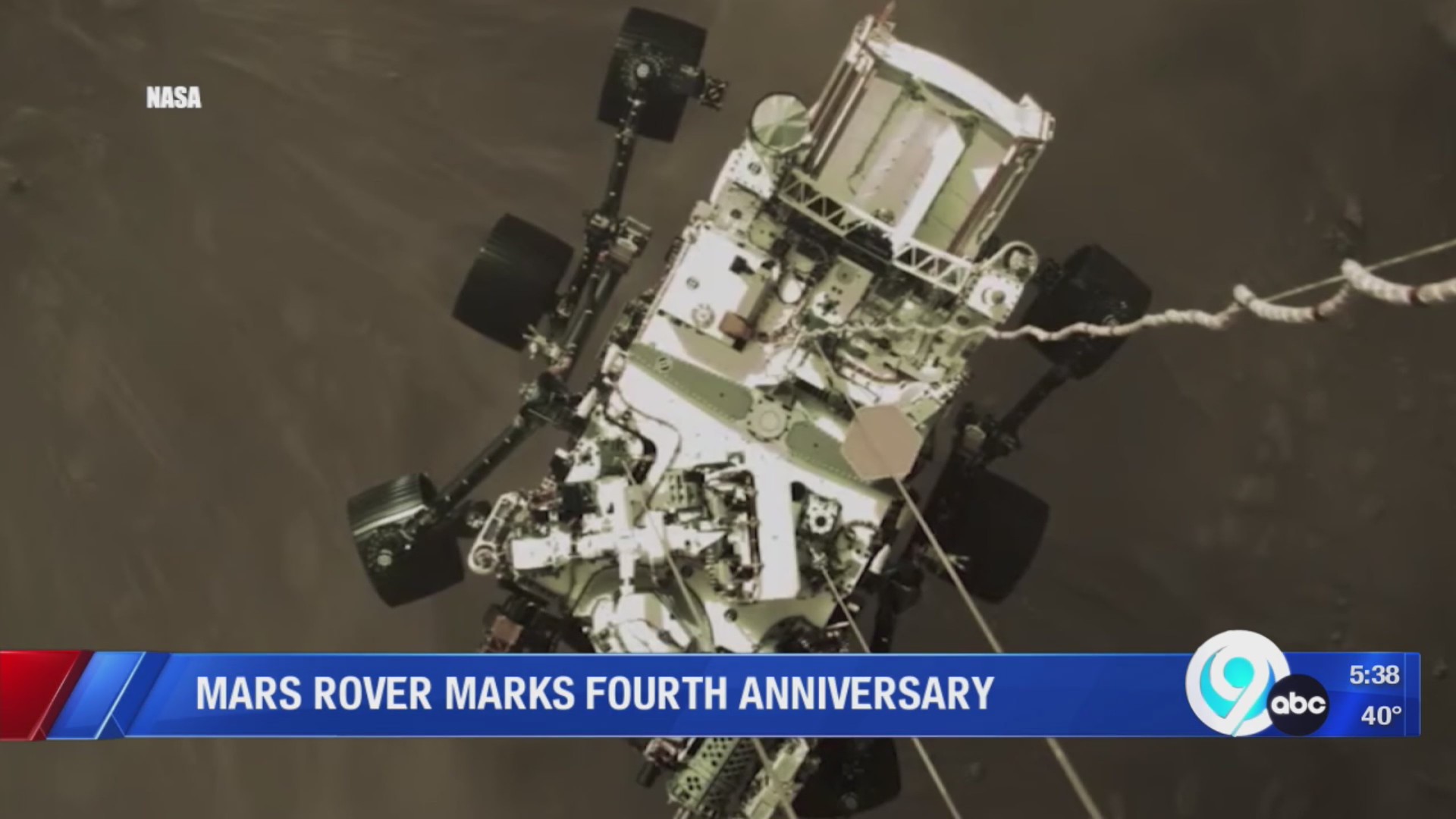 Mars Rover Fourth Anniversary – WSYR
