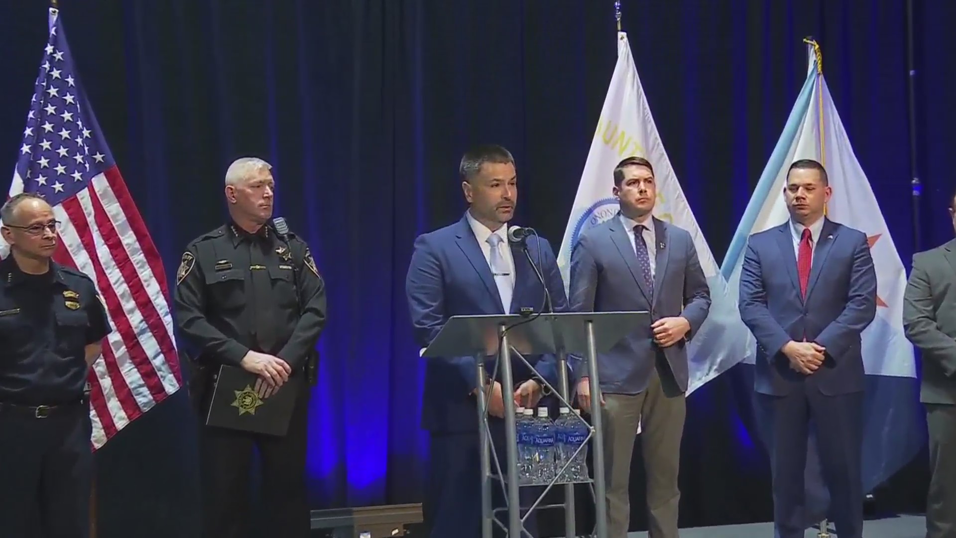 Press conference on two officers shot and killed in Salina – WSYR