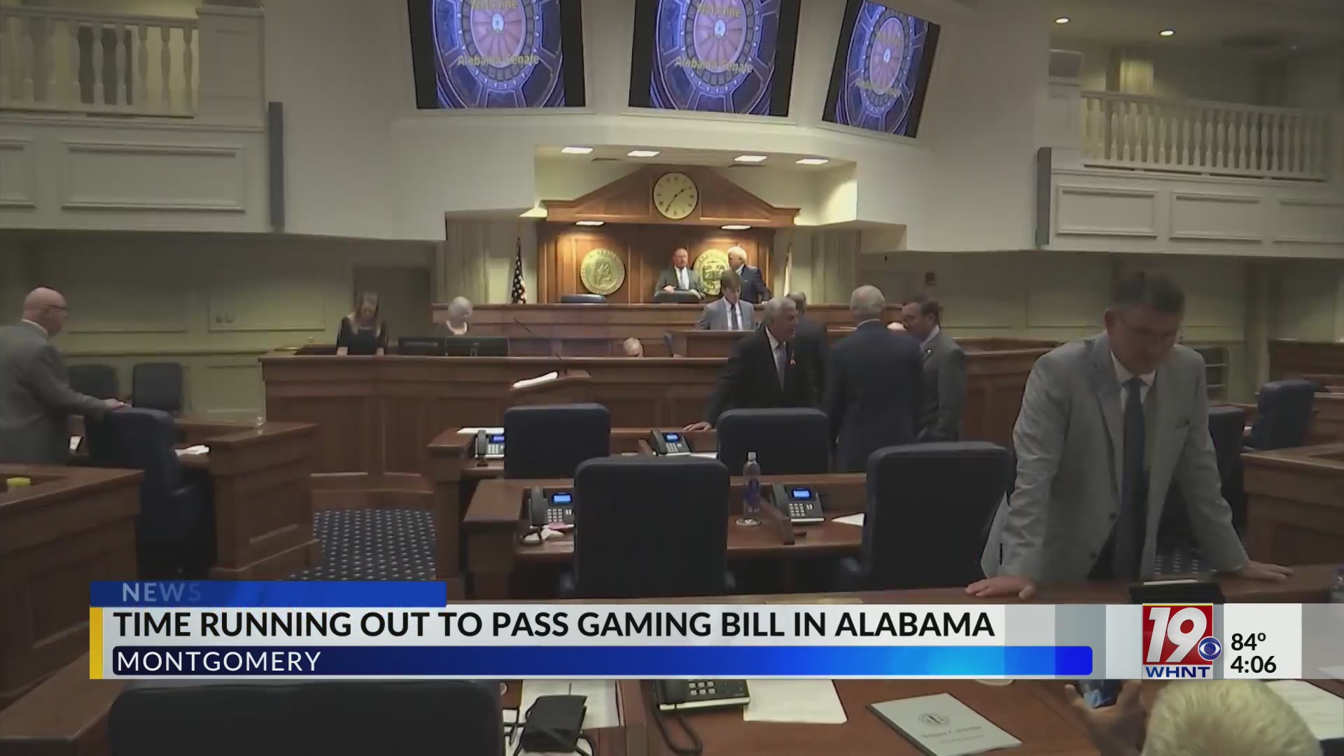 Time Running Out To Pass Gaming Bill In Alabama | April 15, 2024 | News ...
