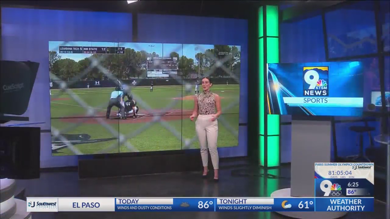 Hayden Walker earns CUSA Pitch of Week – KTSM 9 News