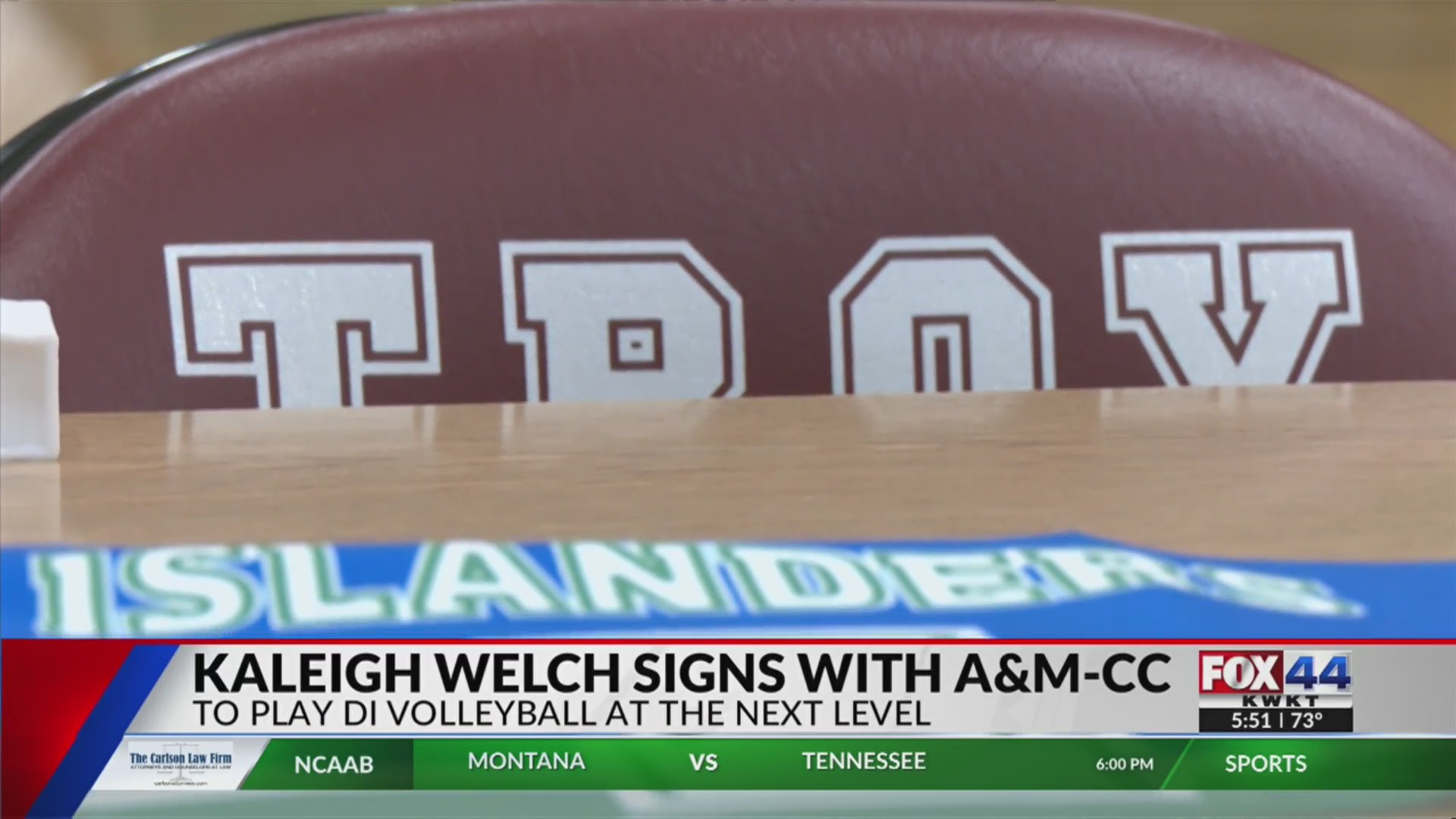Kaleigh Welch signs with TAMU-CC Volleyball – KWKT – FOX 44
