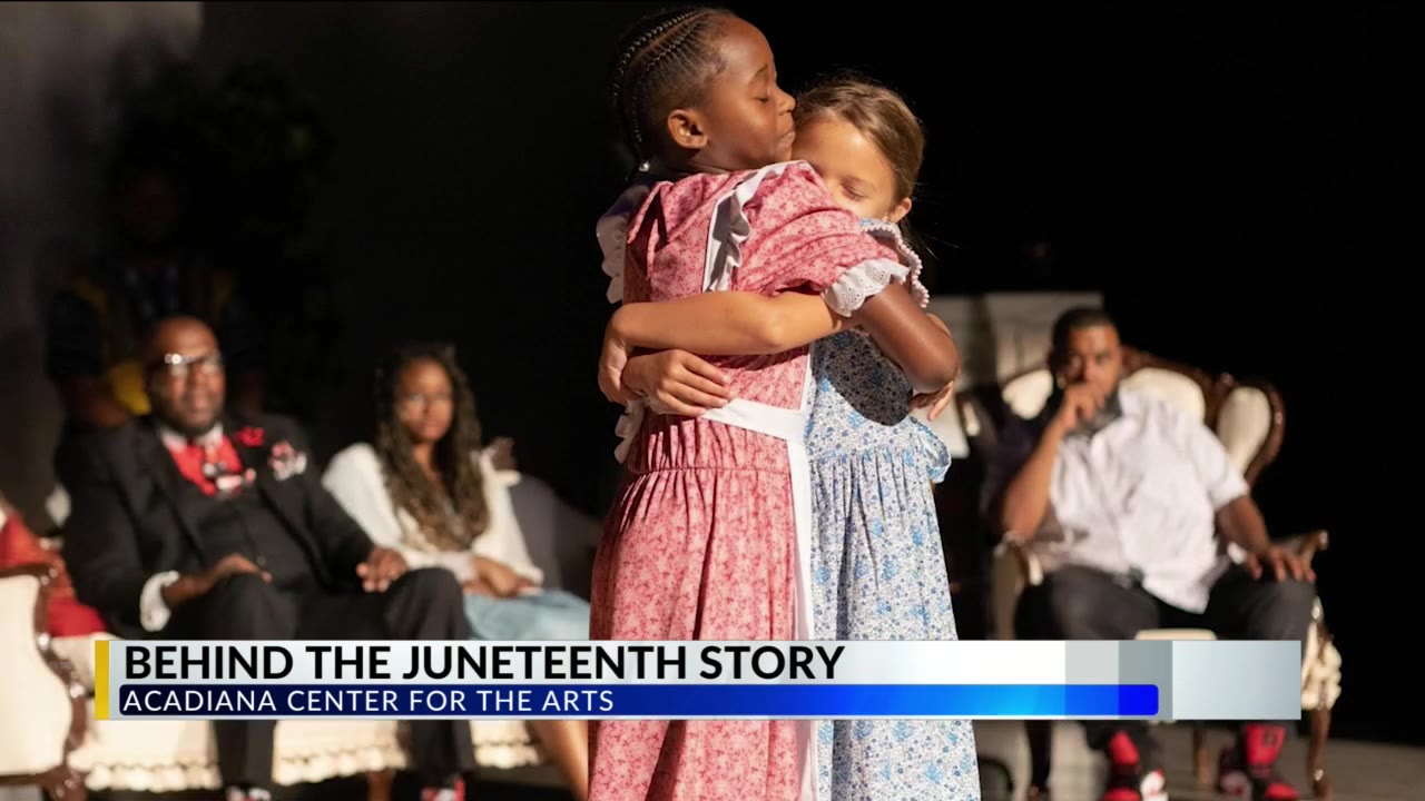Behind the scenes of setting up ‘The Juneteenth Story’ play in ...