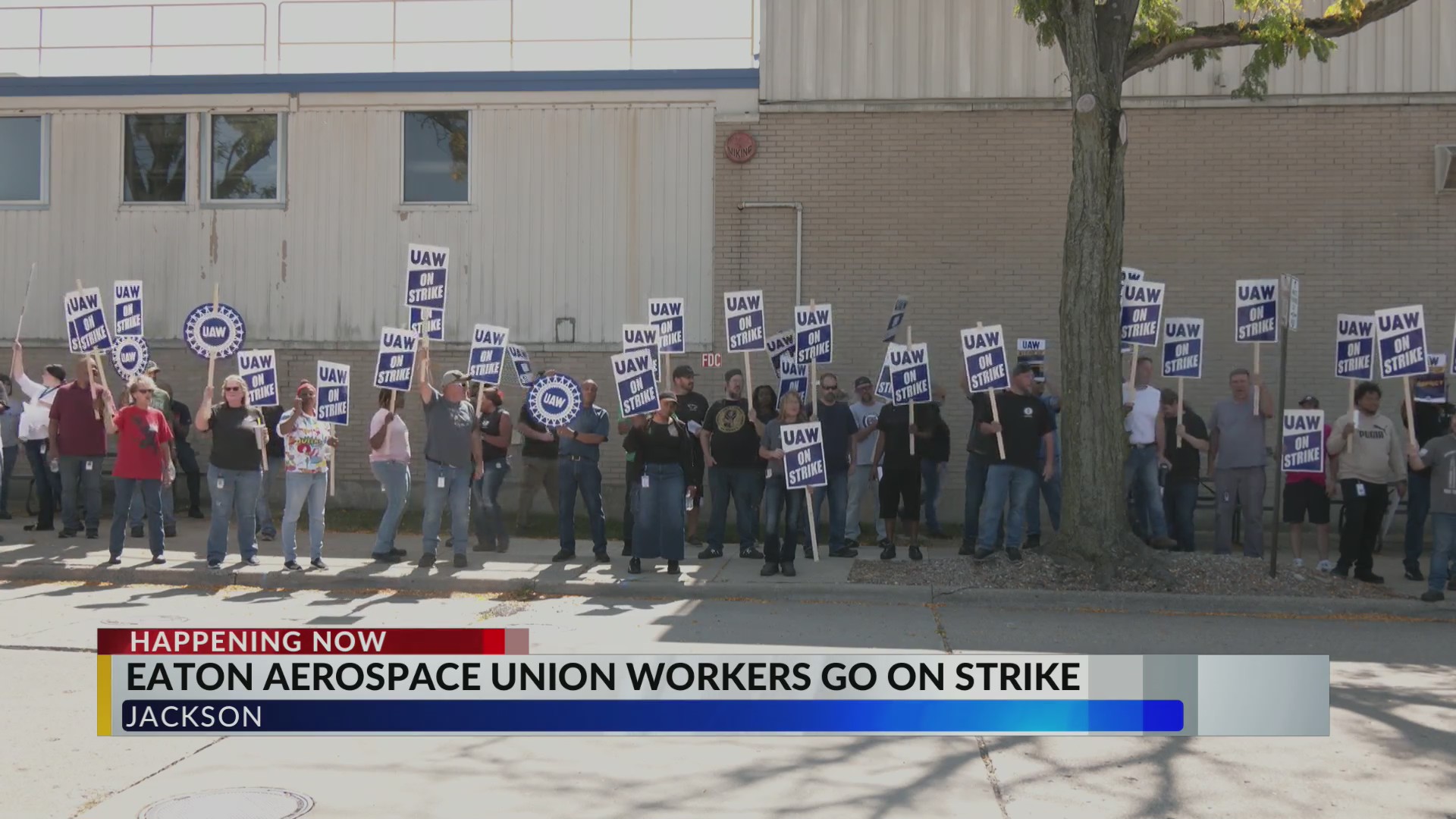 Eaton Aerospace union workers go on strike – WLNS 6 News