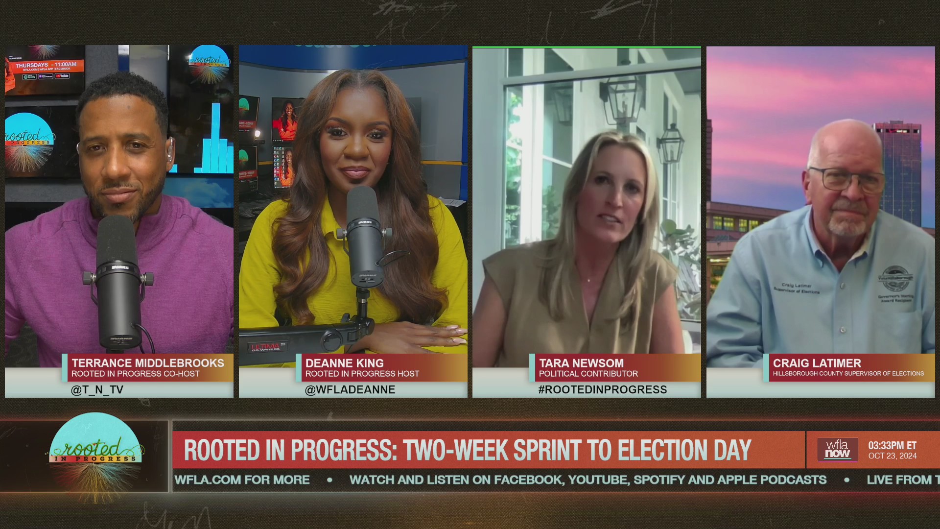Politics + Progress: Experts Breakdown Upcoming Election | Rooted in ...