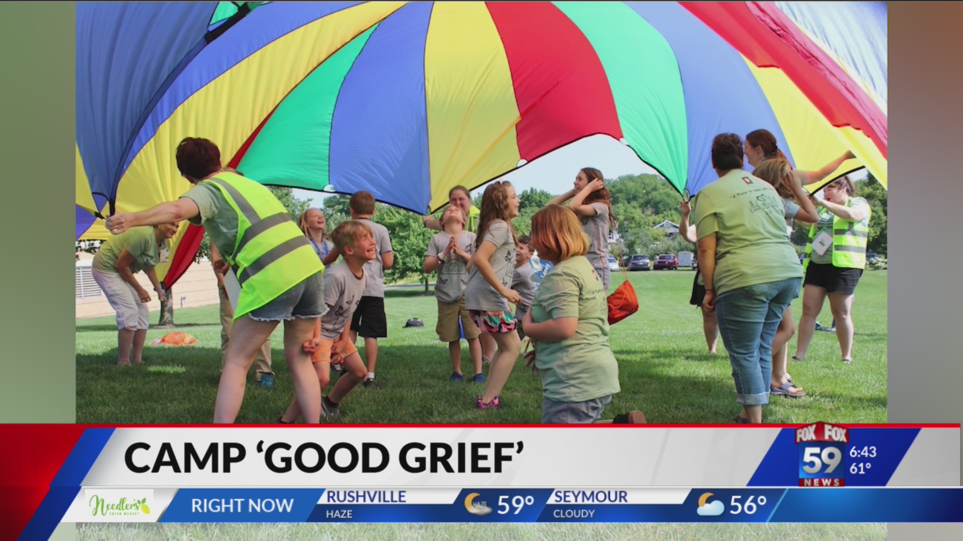 Camp Good Grief offers support to children experiencing a loss – Fox 59