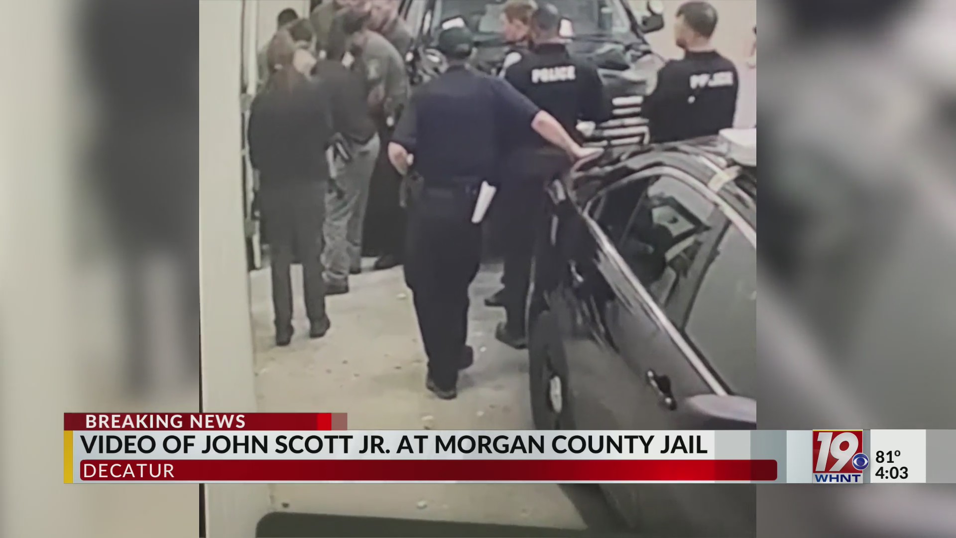 Video Of John Scott Jr. At Morgan County Jail | May 1, 2025 | News 19 ...