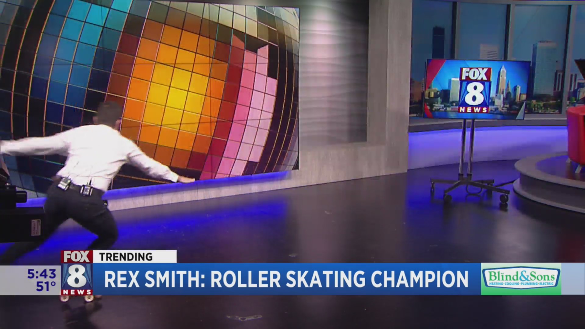 FOX 8 News reporter Rex Smith is a roller skating champion – Fox 8 ...