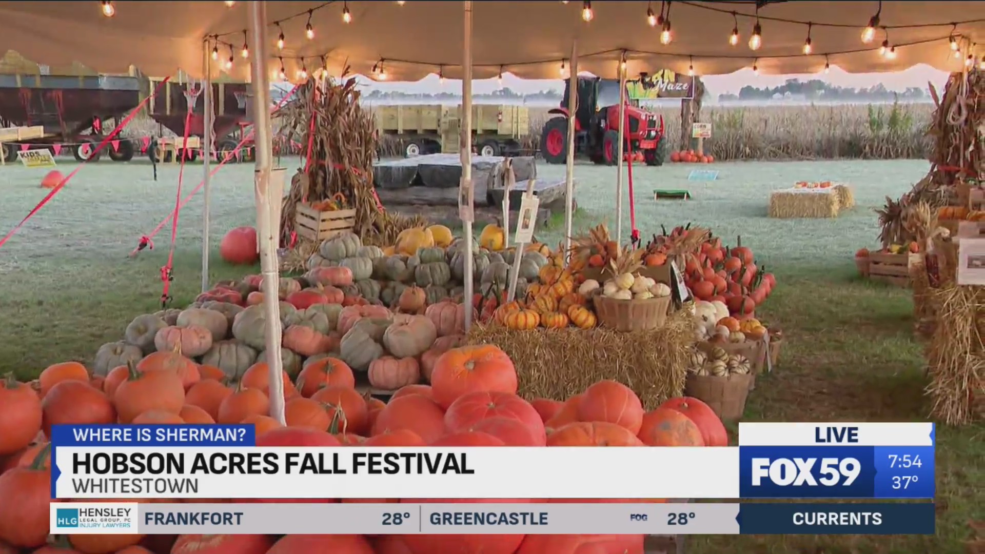 Where is Sherman? Hobson Acres Fall Festival – Fox 59