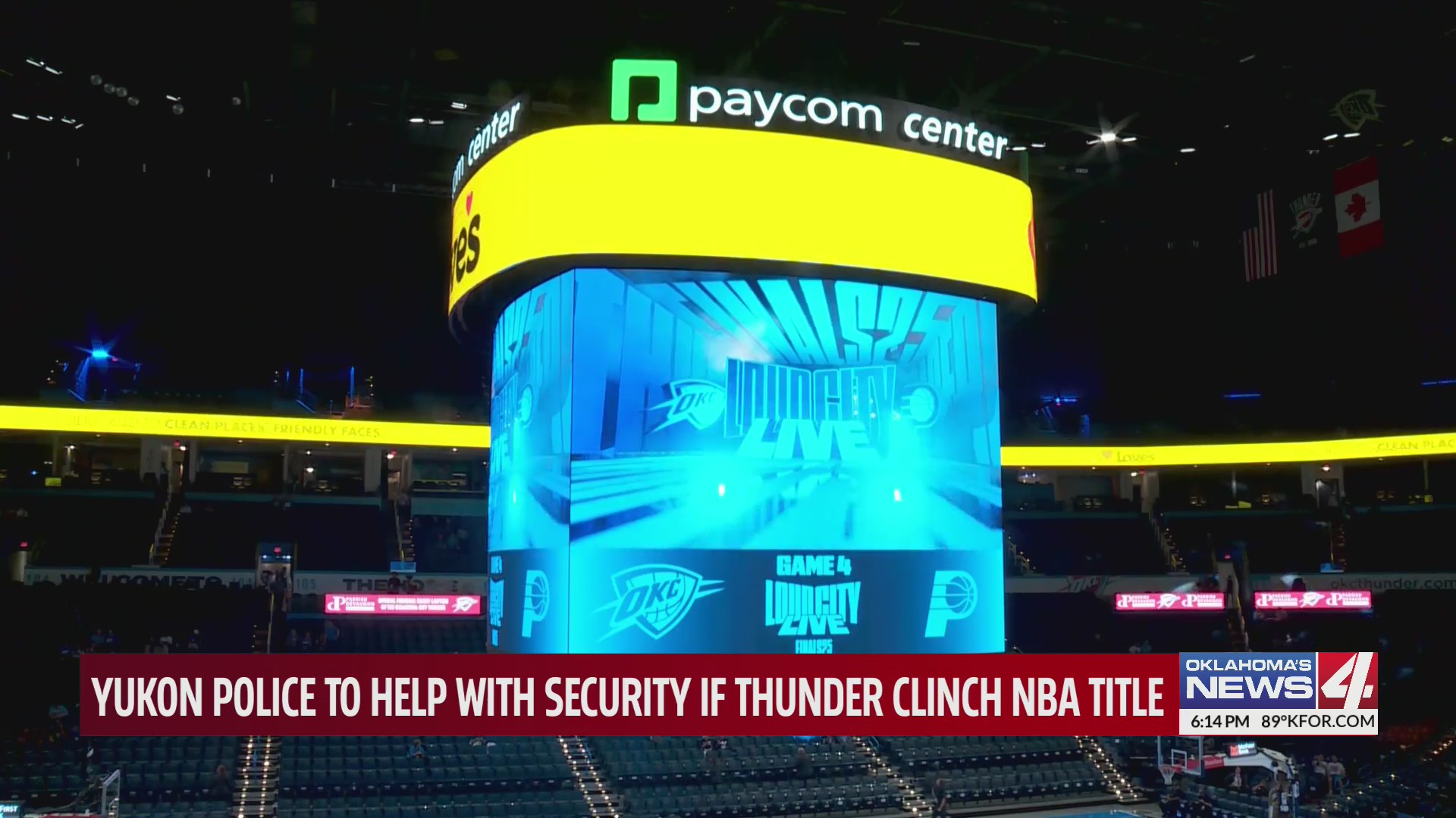 Yukon Police to help with security if Thunder clinch NBA title – KFOR ...