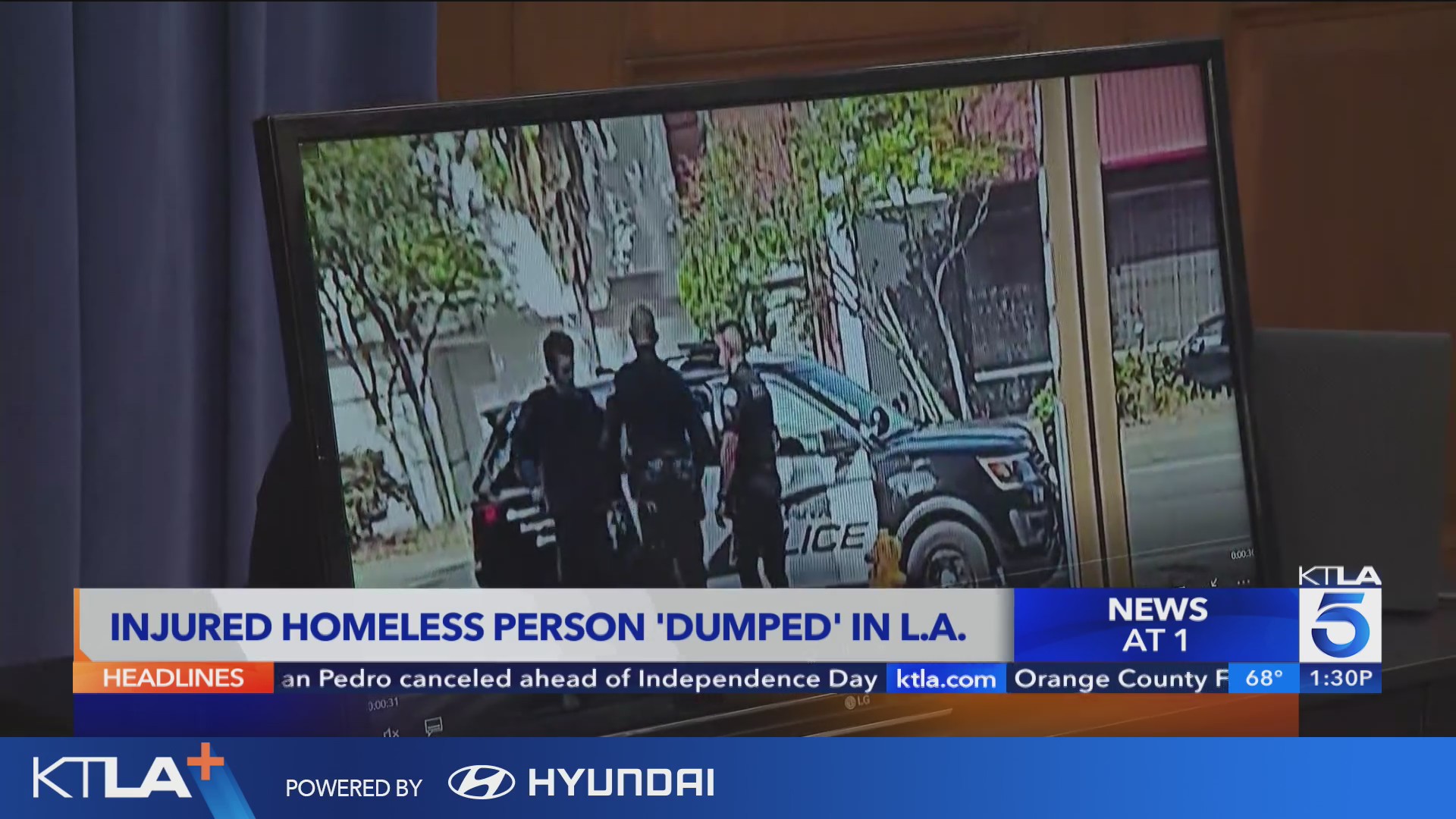 Burbank Police allegedly caught ‘dumping’ injured homeless man in Los ...