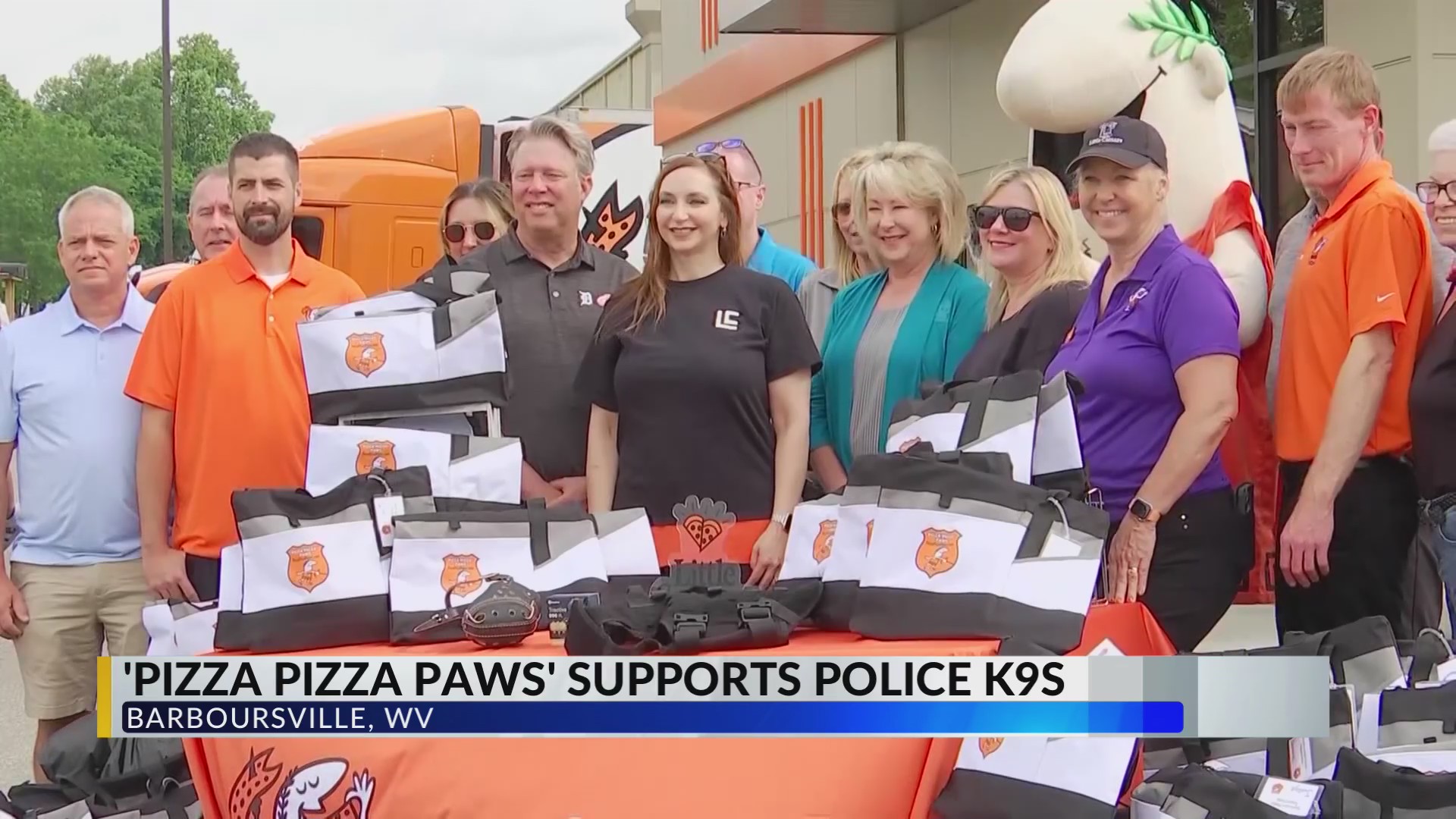 ‘Pizza Pizza Paws’ supports Police K-9s – WOWK 13 News
