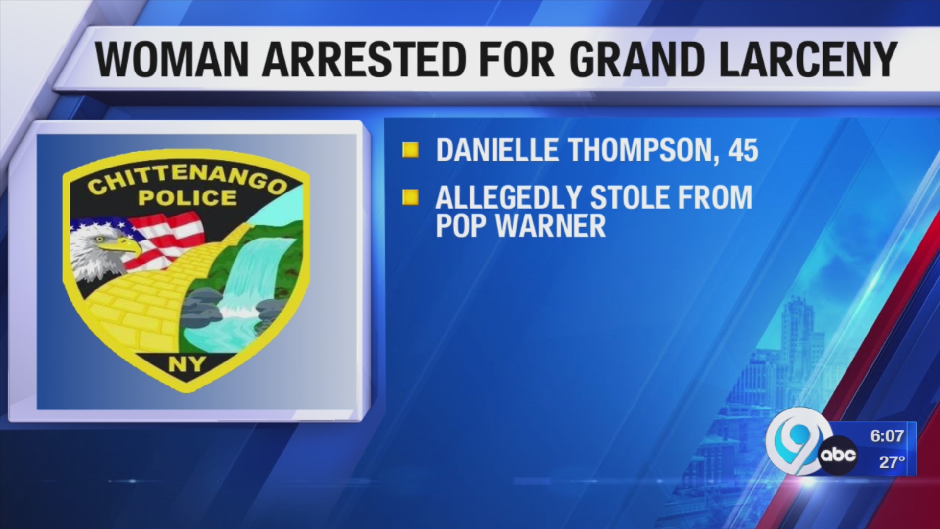 Chittenango women arrested for grand larceny – WSYR