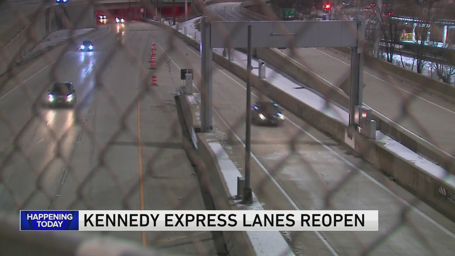 Kennedy Expressway’s reversible express lanes reopen – WGN-TV